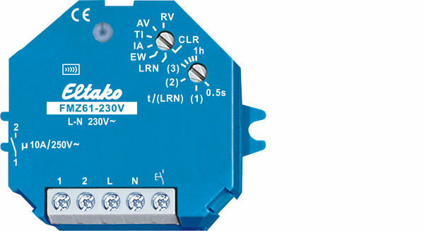 Wireless actuator multifunction time relay FMZ61-230V - EnOcean Alliance