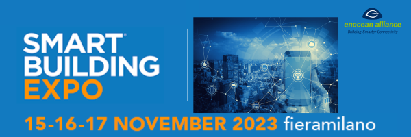 EnOcean Alliance highlights energy saving potential of smart technology at SMART BUILDING EXPO ...