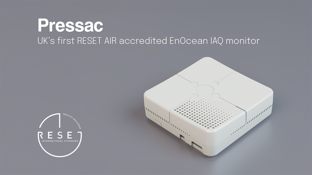 Pressac Indoor Air Quality Sensor Achieves RESET AIR accreditation ...
