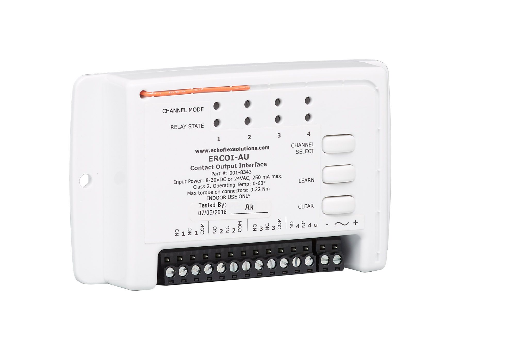 4 Channel Contact Output Interface - EnOcean Alliance