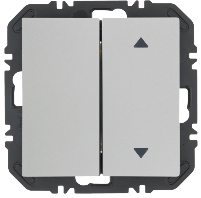 24128389 Enocean wall transmitter module with 2-way rocker switch, one ...