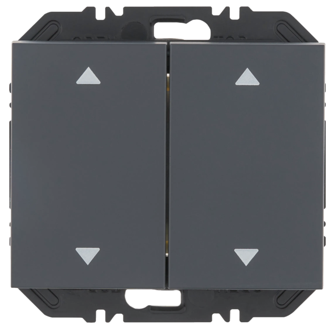 Enocean wall transmitter module with 2-way rocker switch with arrow ...